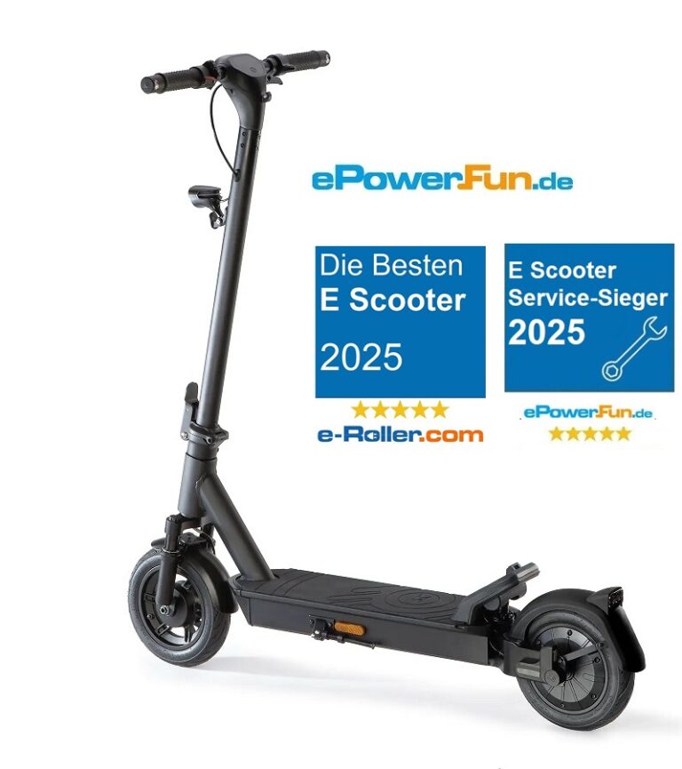 E Scooter Mit Wechselakku Und Straenzulassung